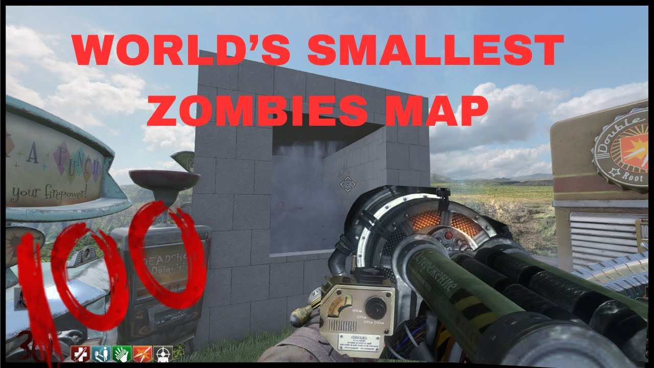 World S Smallest Zombies Map Youtube
