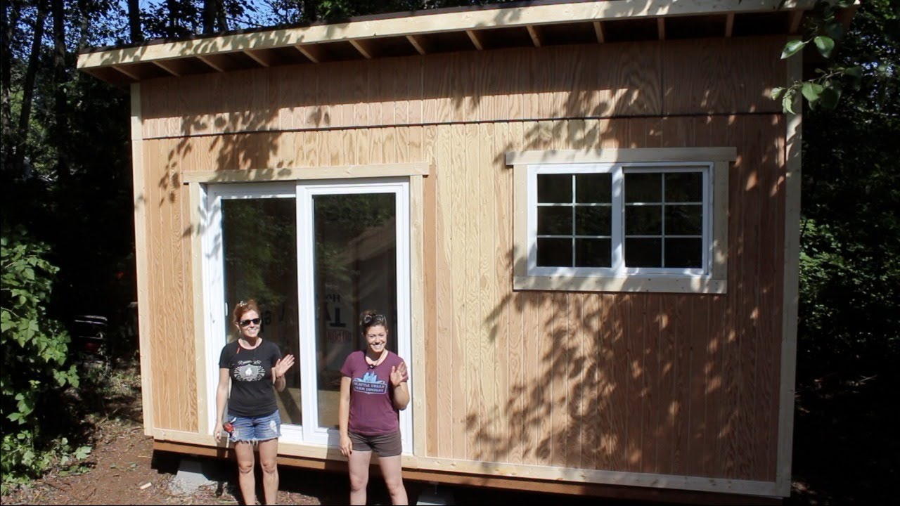 Tiny House Build Foundation And Framing Youtube