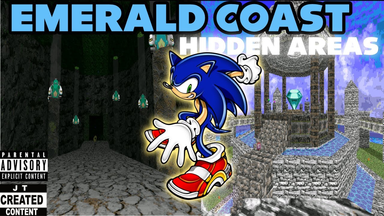 Srb2 Emerald Coast Secret Locations Adventure Sonic Youtube