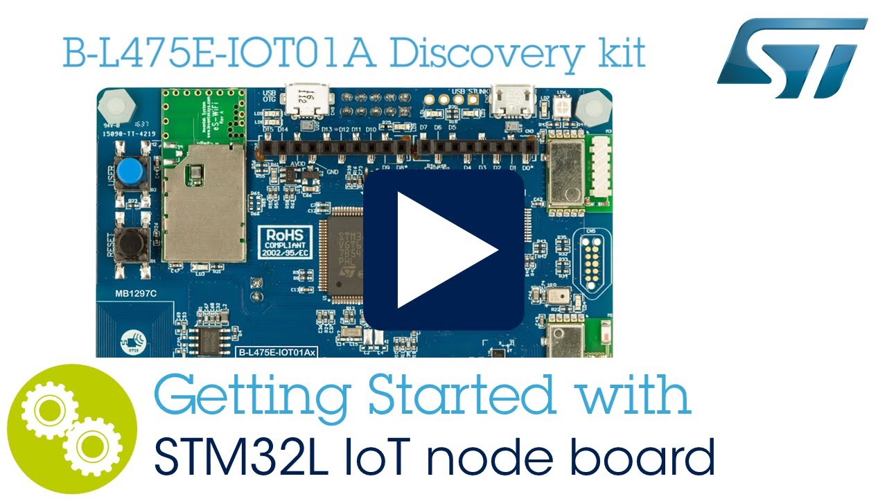 Getting Starting With Stm32l4 Discovery Kit Iot Node Youtube