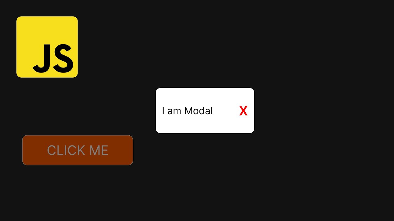 Small Project Make Modal Javascript Goose Youtube