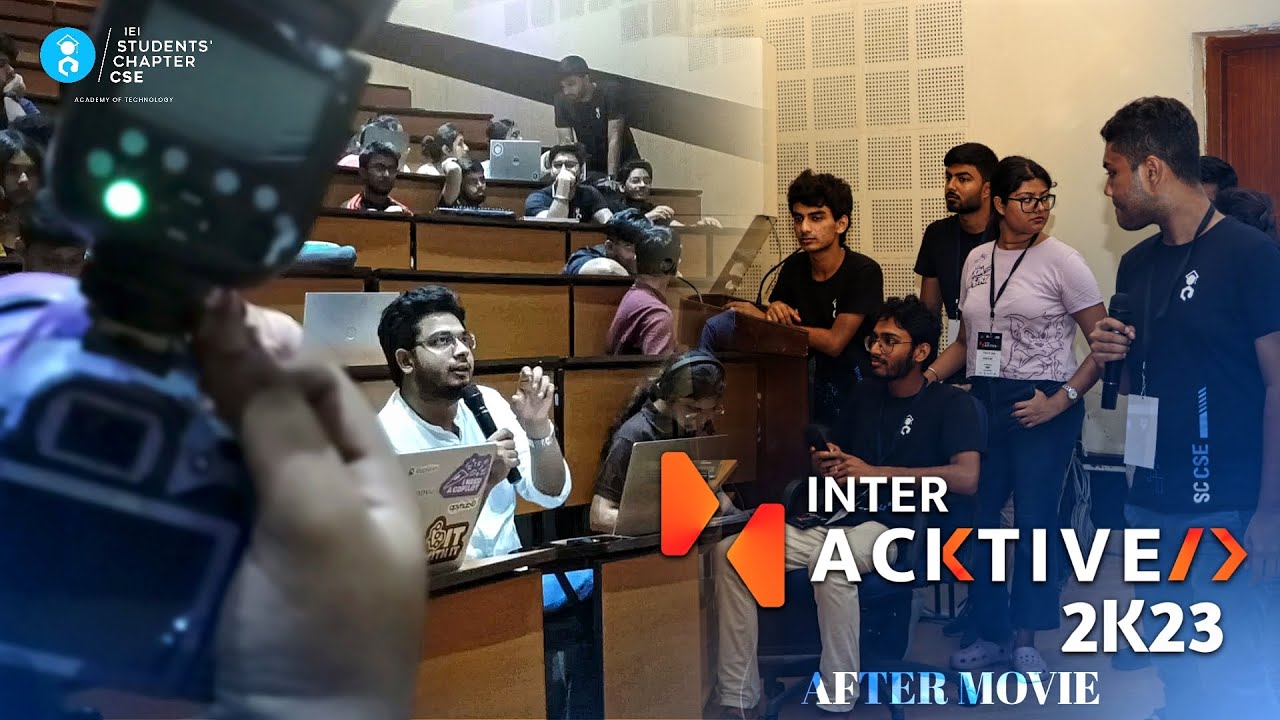 Interhacktive 2k23 Hackathon Aftermovie Youtube
