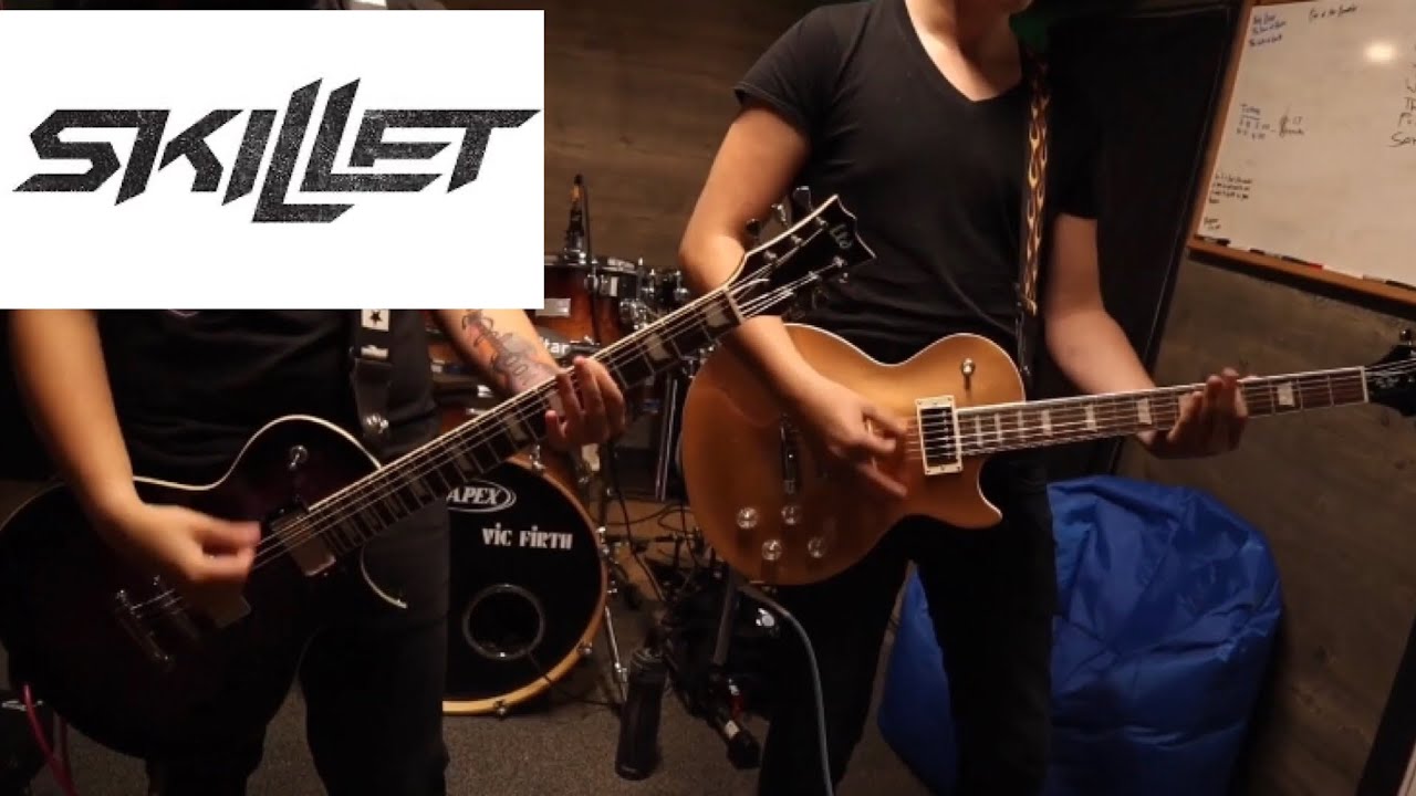 Skillet Monster Itunes Session Guitar Cover Youtube