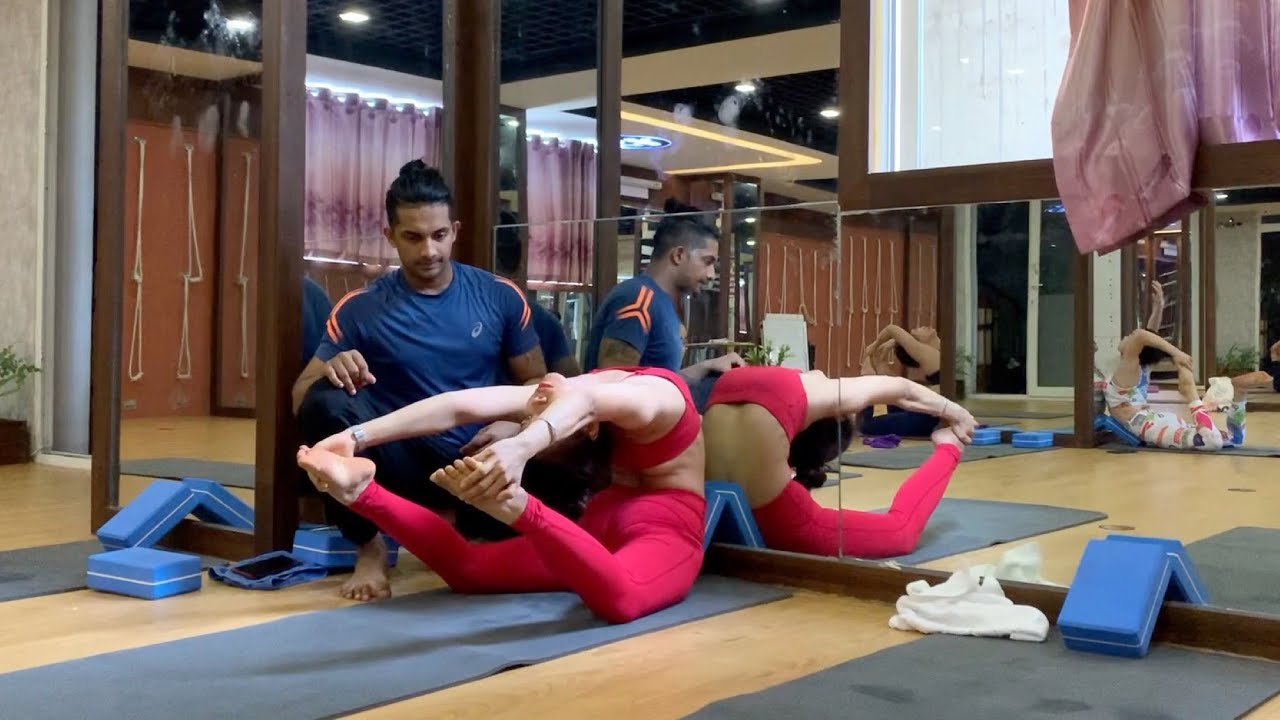 My Advanced Backbend Training Yoga Class Yograja Youtube