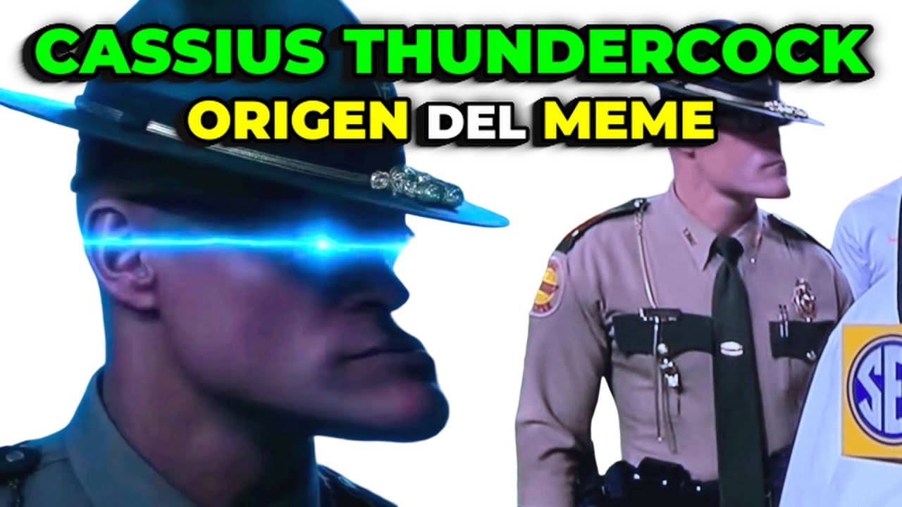 Cassius Thundercock Explicado Origen Del Meme Policía Gigachad