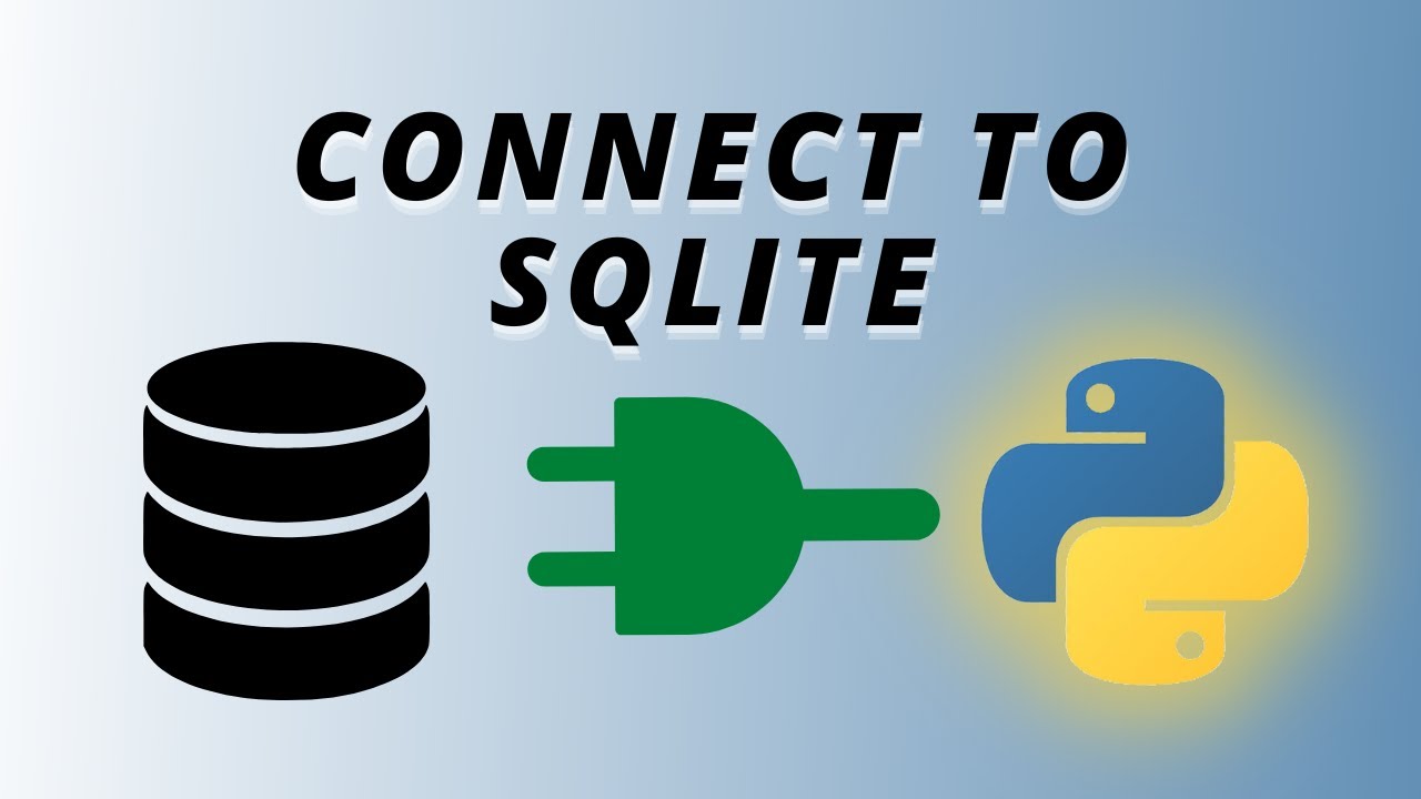 How To Connect To Sqlite Database In Python Youtube