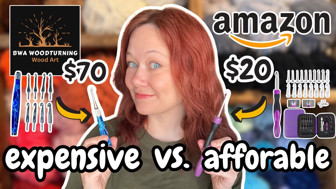 Testing Expensive Vs Affordable Interchangeable Crochet Hooks Youtube