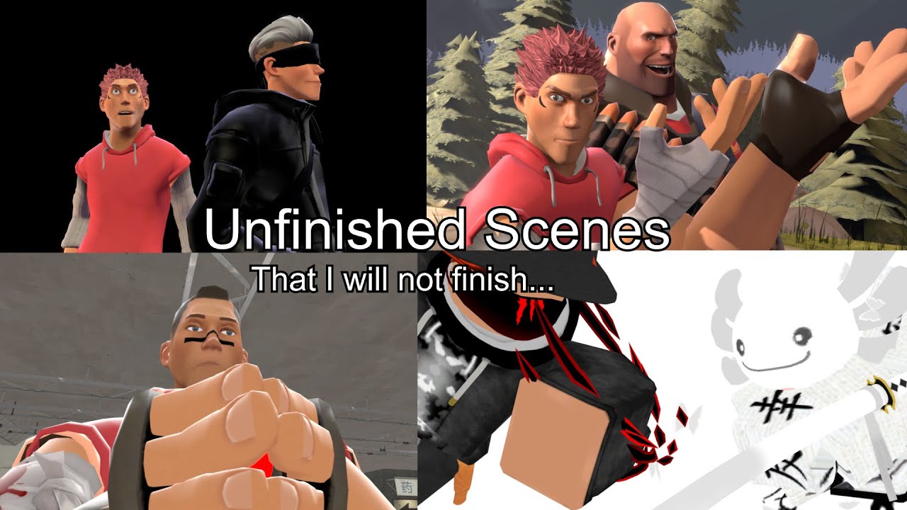 Sfm Unfinished Projects Youtube