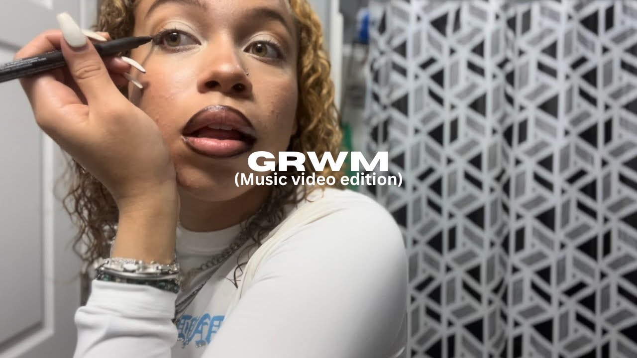 Grwm For My First Music Video Youtube