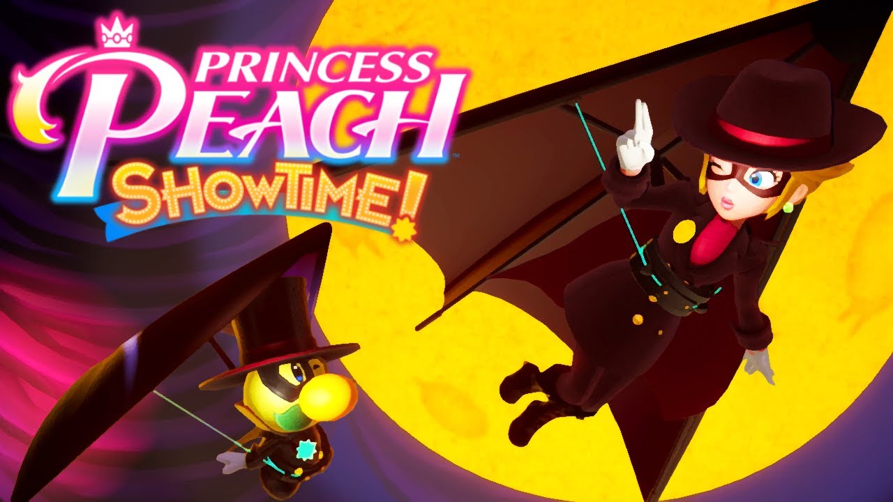 Princess Peach Showtime All Dashing Thief Levels Full Story 100