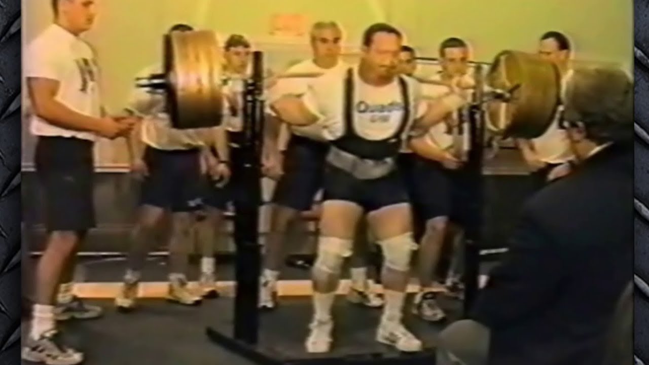 Ed Coan 947lbs Squat Wpf 2000 Youtube