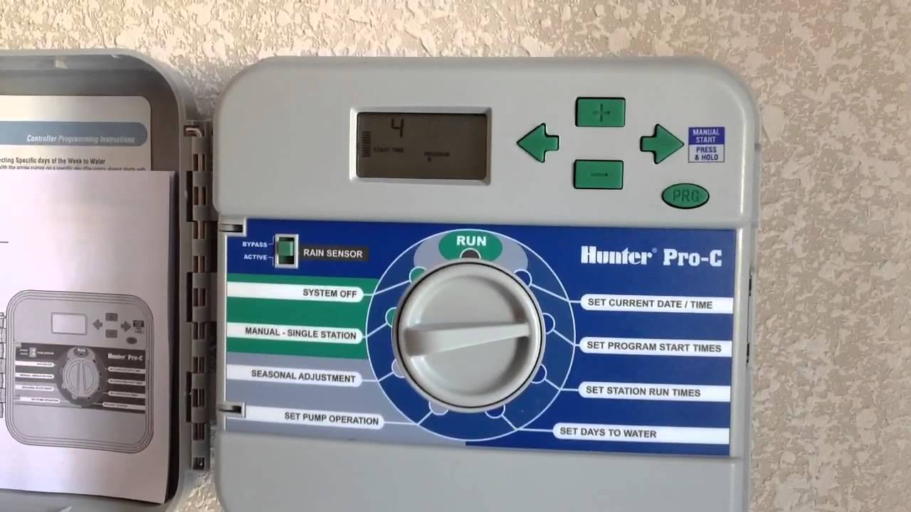 Hunter X Core Owners Manual And Programming Instructions 56 Off