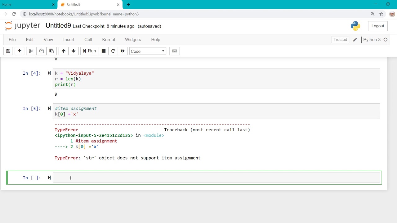 Strings Part 1 Youtube