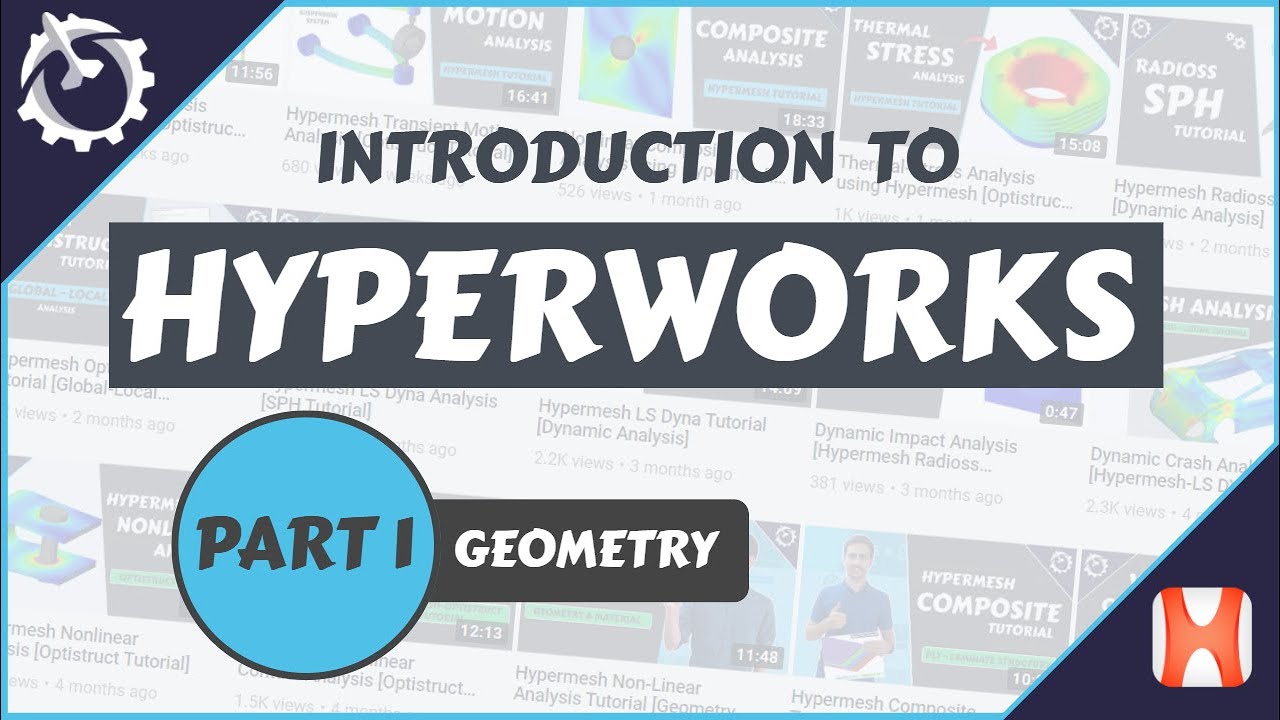 Introduction To Hyperworks Part 1 Geometry Youtube