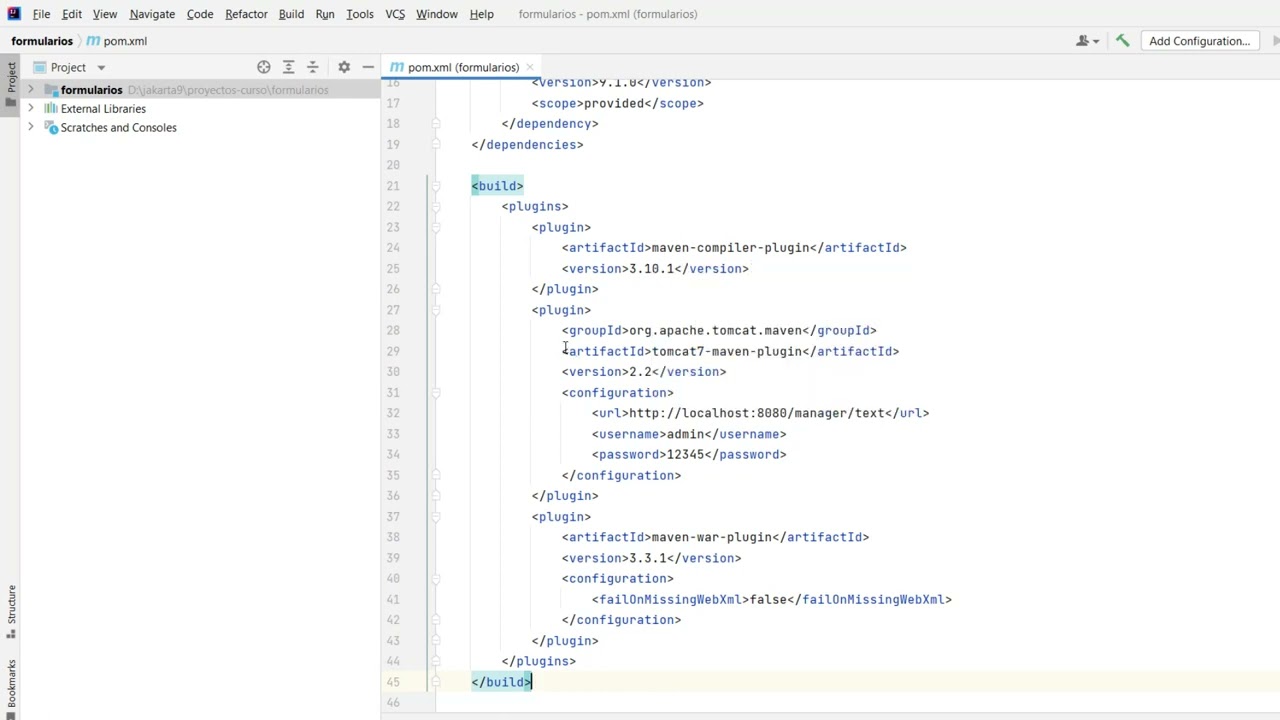 Creación Rápida Proyecto Java Web Jakarta Ee P1 Youtube