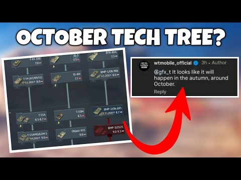 Tank Tech Tree In War Thunder Mobile October Release Confirmed Youtube