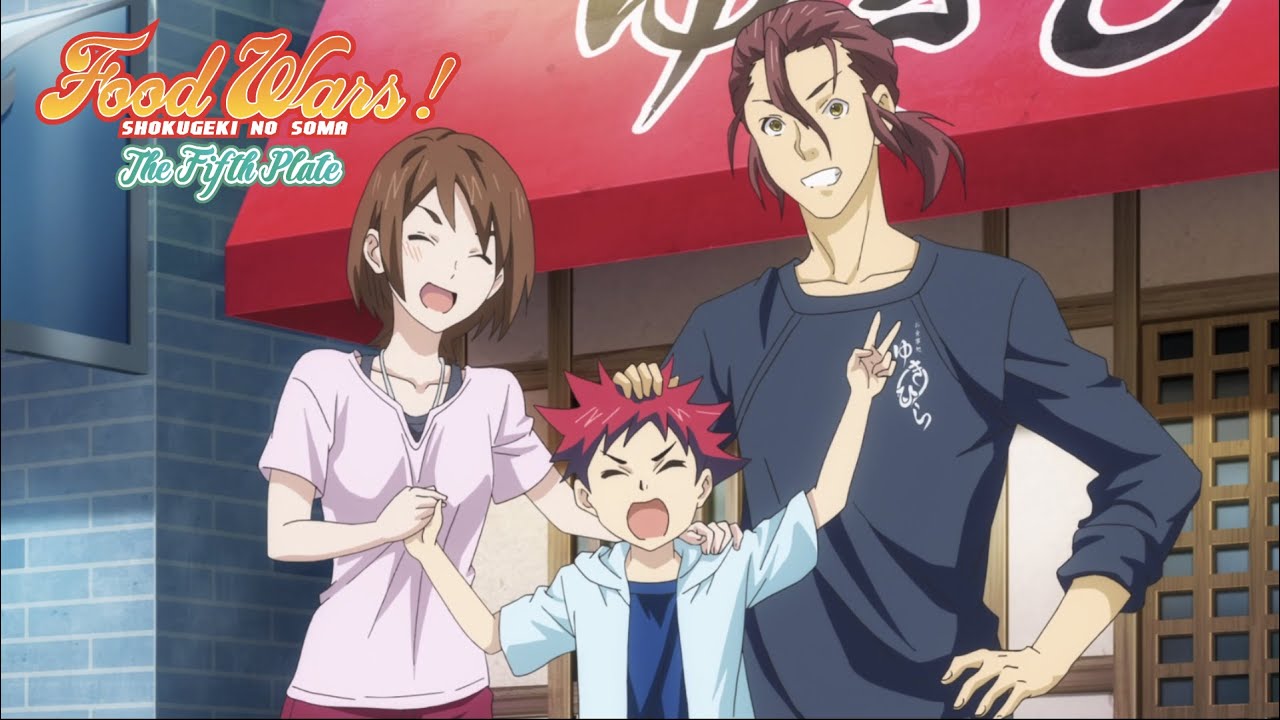 La Mamá De Soma Food Wars The Fifth Plate Youtube