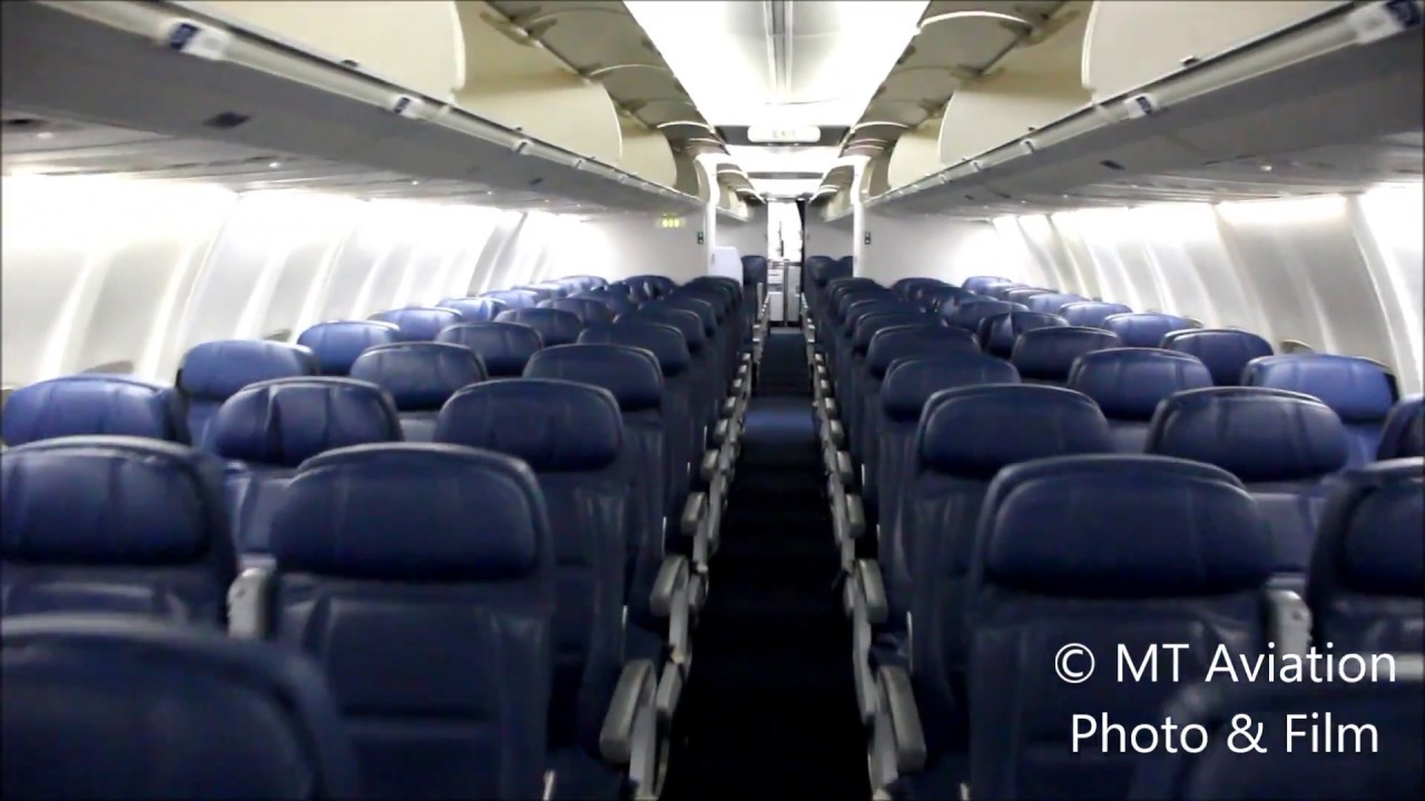 Delta 757 300 75y Cabin Tour Classic Blue Youtube