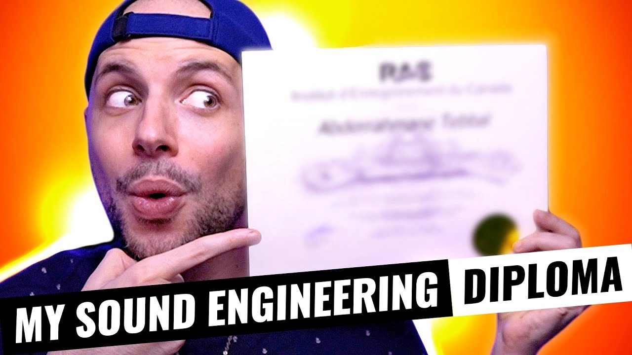 Here S My Diploma Courses Of Sound Music Production Youtube