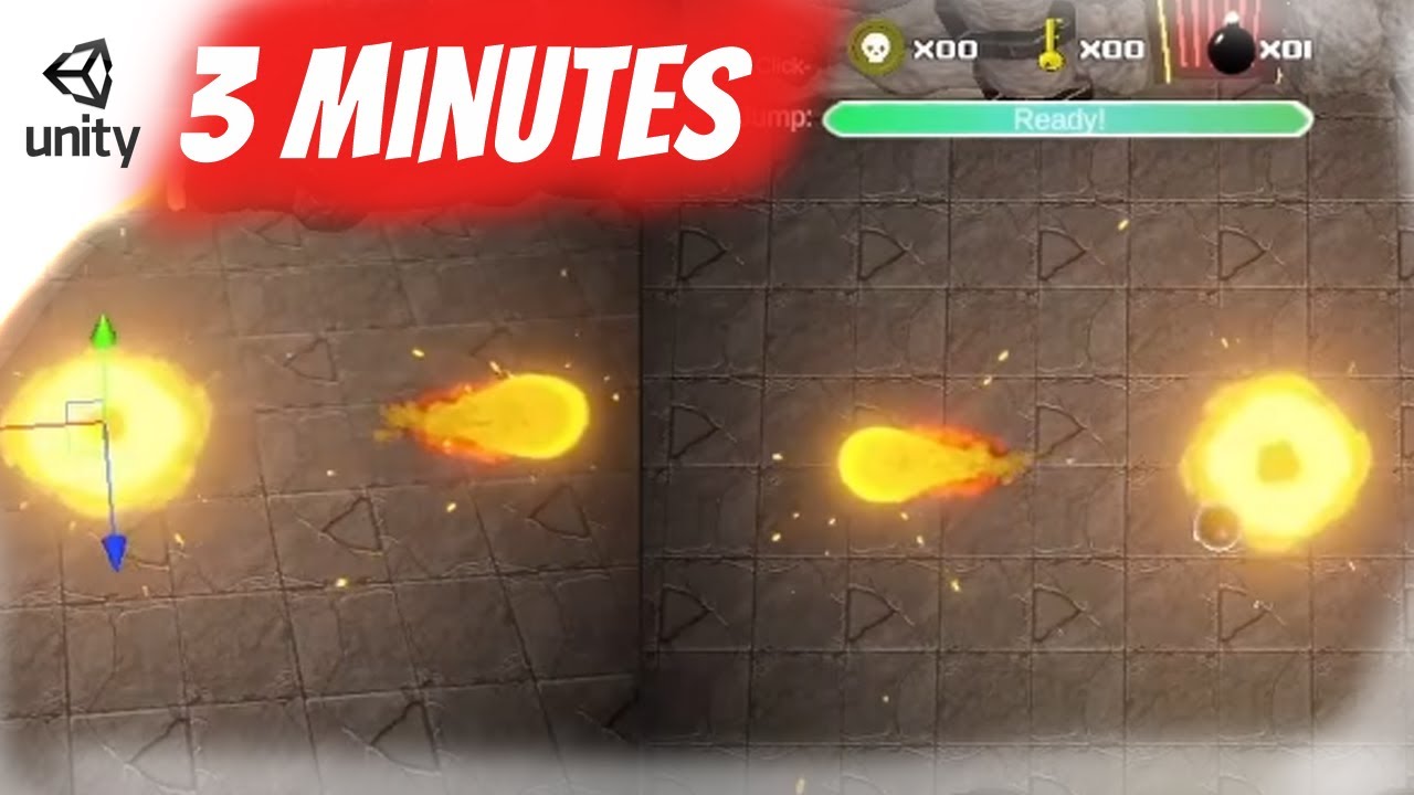 Add These Fireballs To Your Game In 3 Minutes Unity Youtube