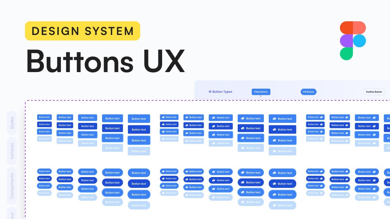 Buttons Ux In Design Systems Best Practices Youtube