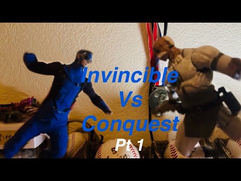 Invincible Vs Conquest Part One Stop Motion Animation Conquest