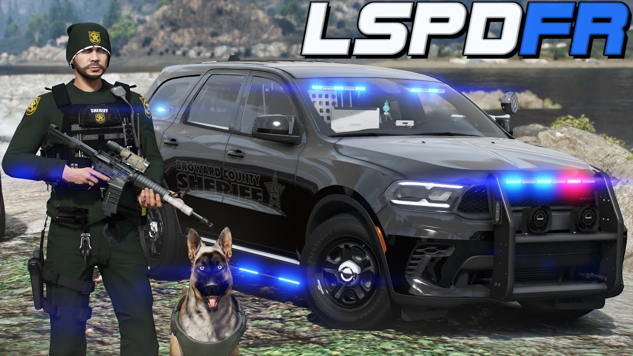 Gta 5 Lspdfr K9 Unit Broward County Sheriff Best Lspdfr Graphics