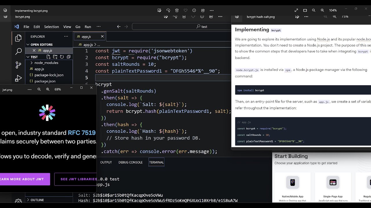 Bcrypt Implementing Bcrypt Password Hashing Function Youtube