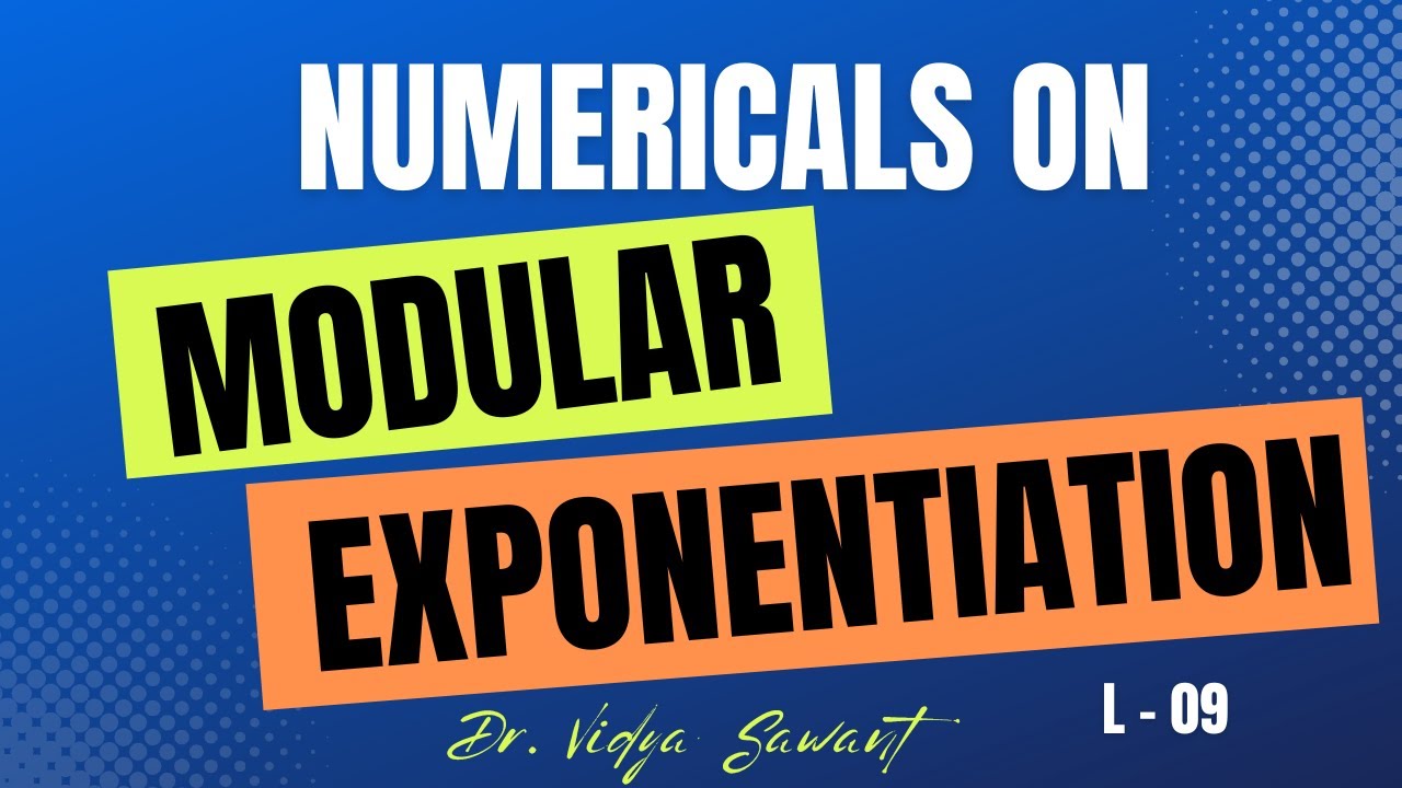 Modular Exponentiation Youtube