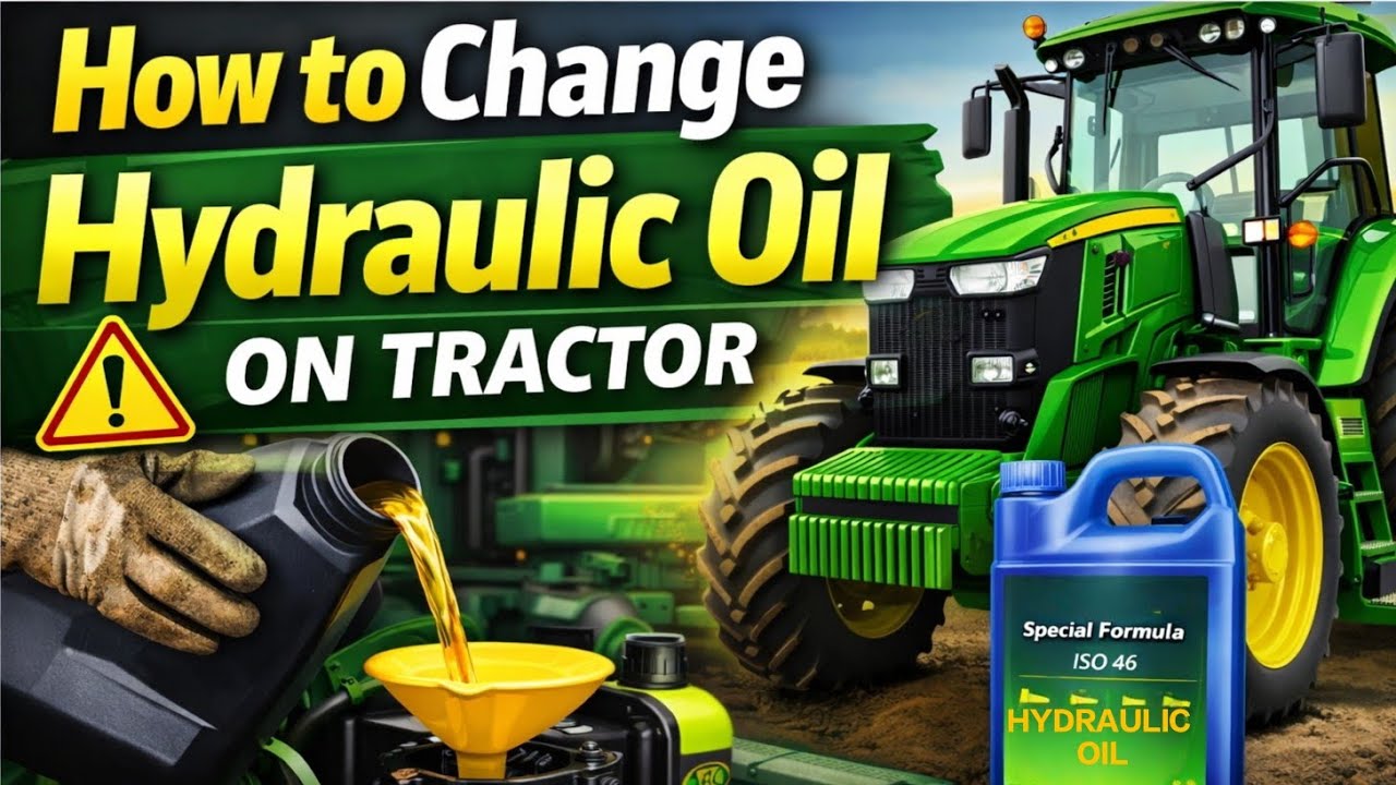 How To Change Hydraulic Oil On A Tractor Step By Step Guide