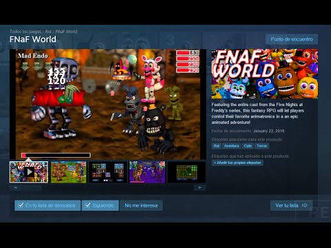 Fnaf World Steam
