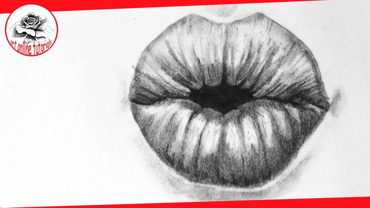 Lips Kissing Drawing Easy Lipstutorial Org
