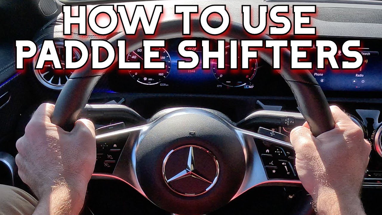 How To Use Paddle Shifters Youtube