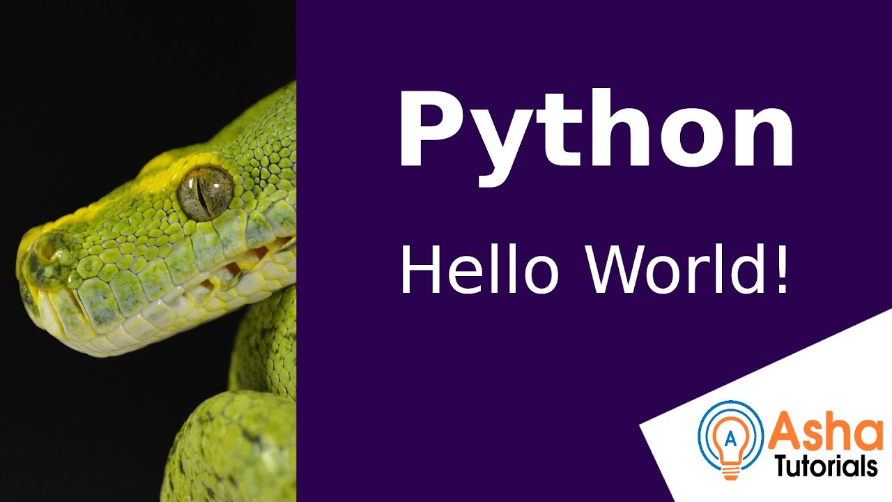 Hello World Python Youtube