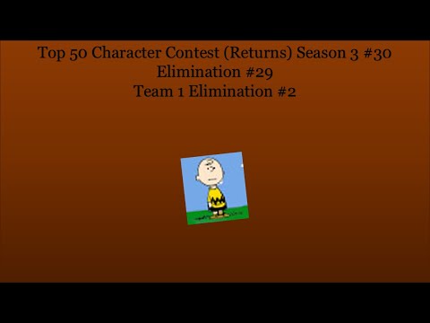 Top 50 Character Contest Returns Season 3 30 Closed Youtube