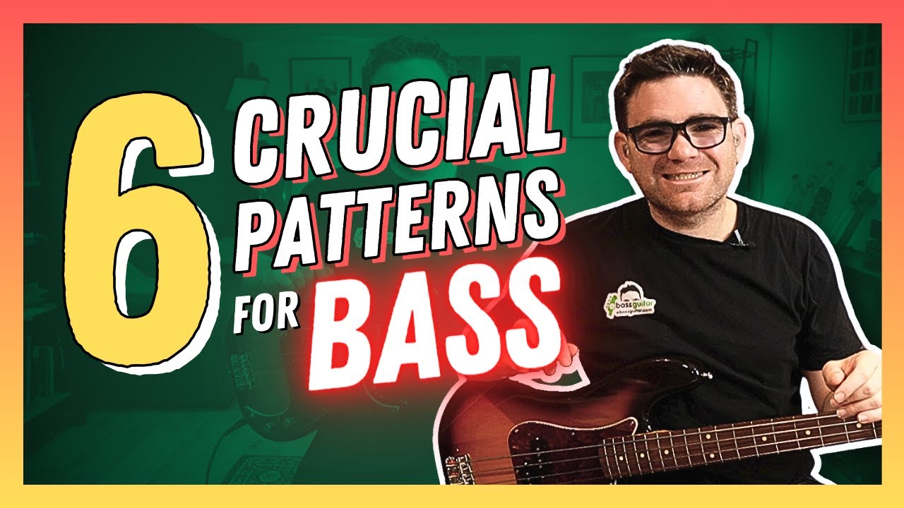6 Crucial Patterns For Great Bass Lines Free Pdf Youtube