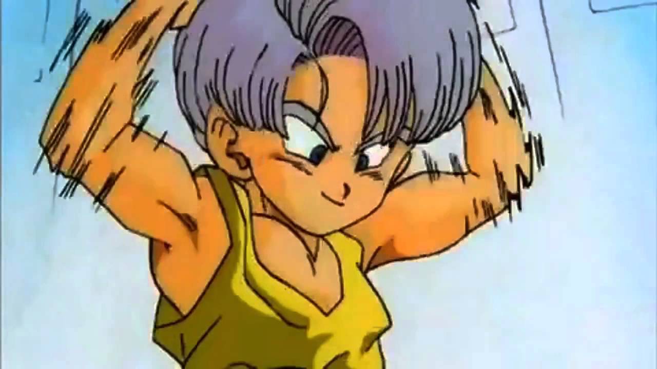 Dbz Kid Trunks Turns Super Saiyan For The First Time Hd Youtube