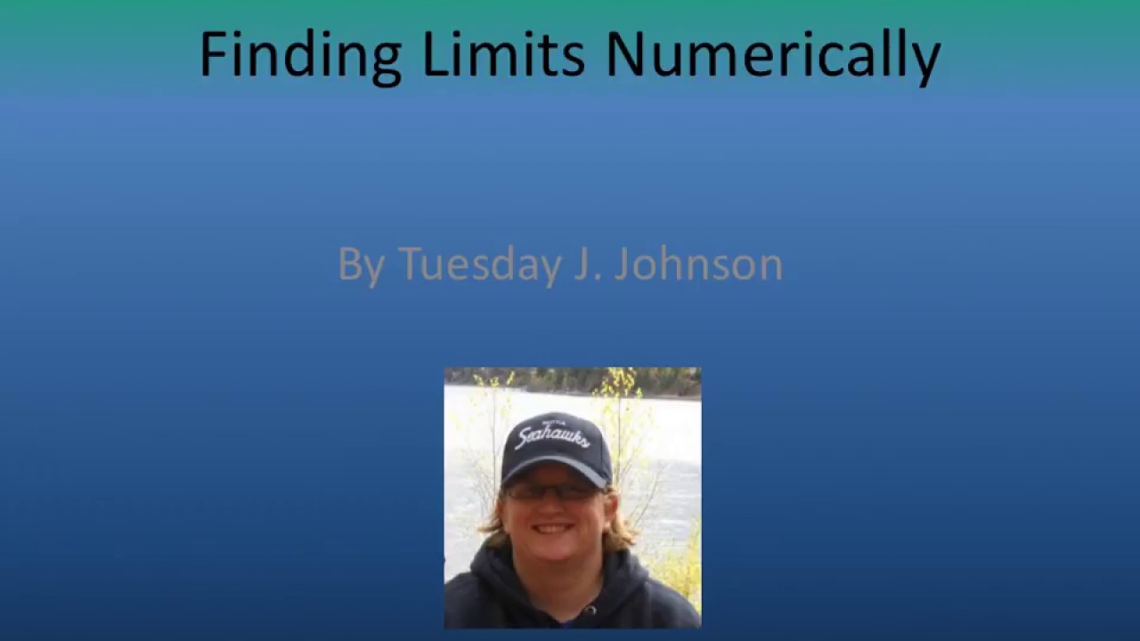 Finding Limits Numerically Youtube