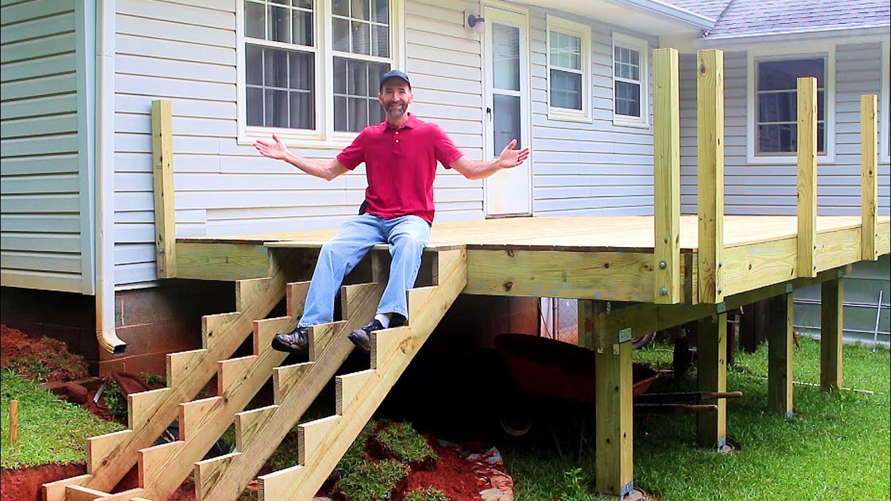 How To Build And Attach Deck Stairs At Daisy Draper Blog
