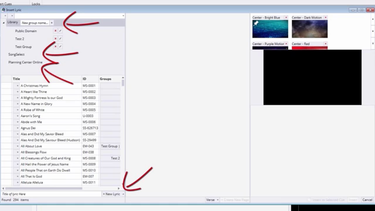 Inserting Lyrics In Mediashout 6 Youtube