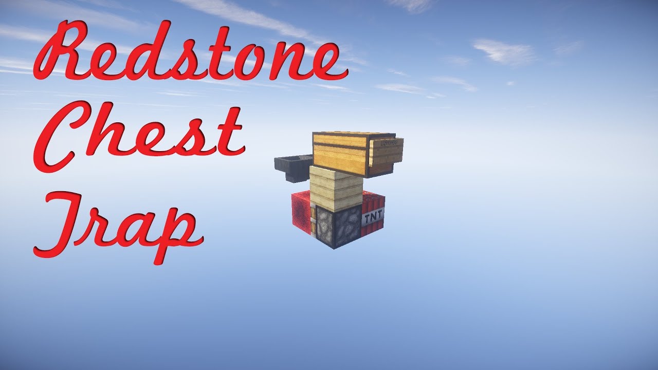 Minecraft Player Trap Youtube