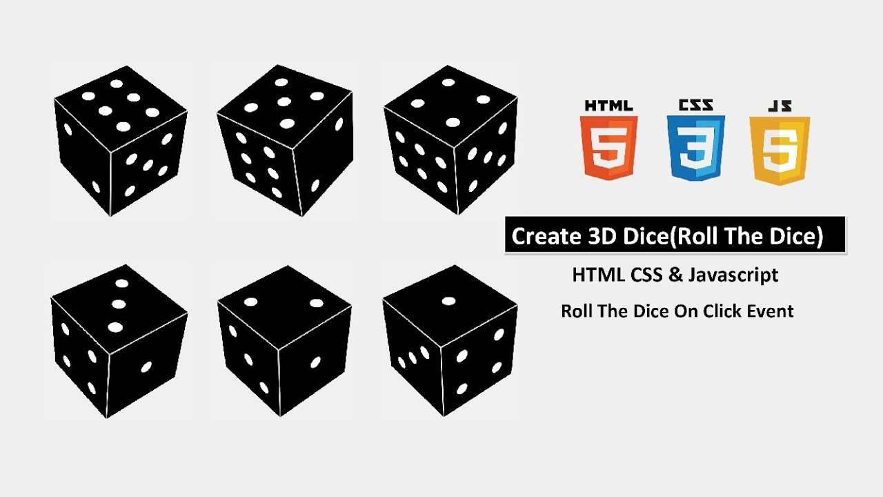 Dice Rolling Javascript Code At William Ferdinand Blog