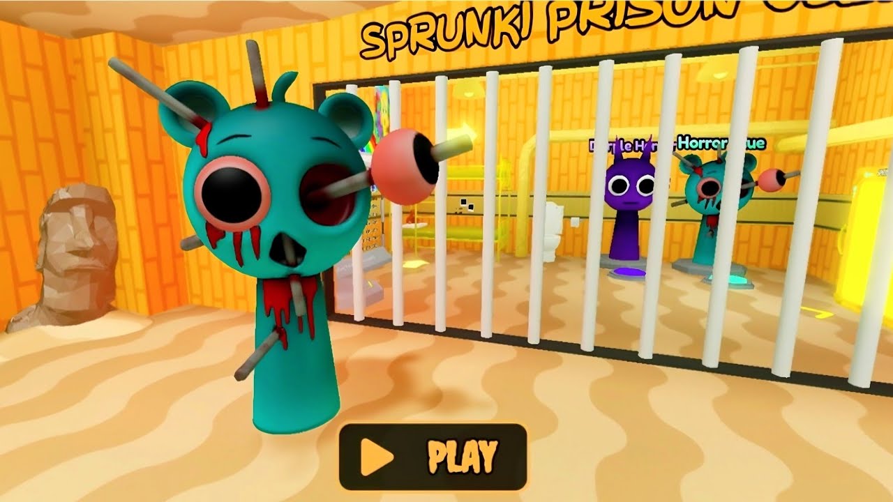 Sprunki Prison Cell Gameplay Youtube