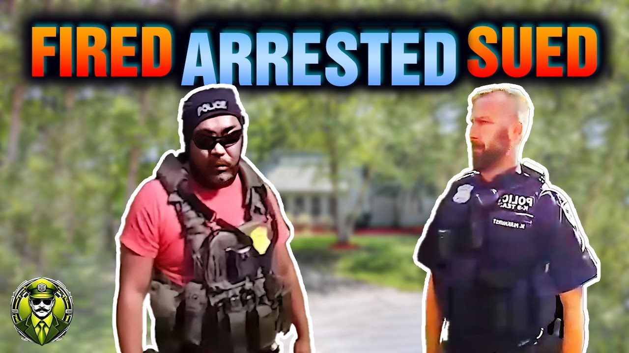 Huge Lawsuit Incoming Cop Gets Fired Arrested And Sued After This
