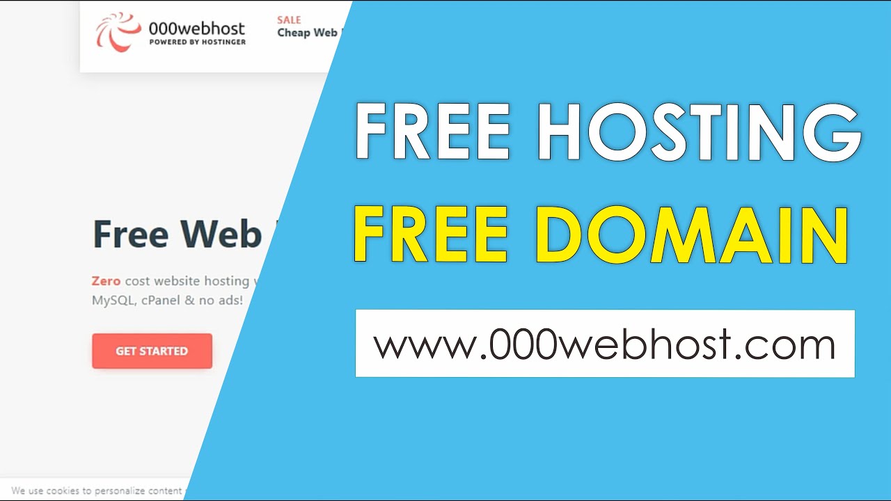 Cara Hosting Website Gratis Di 000webhost Youtube