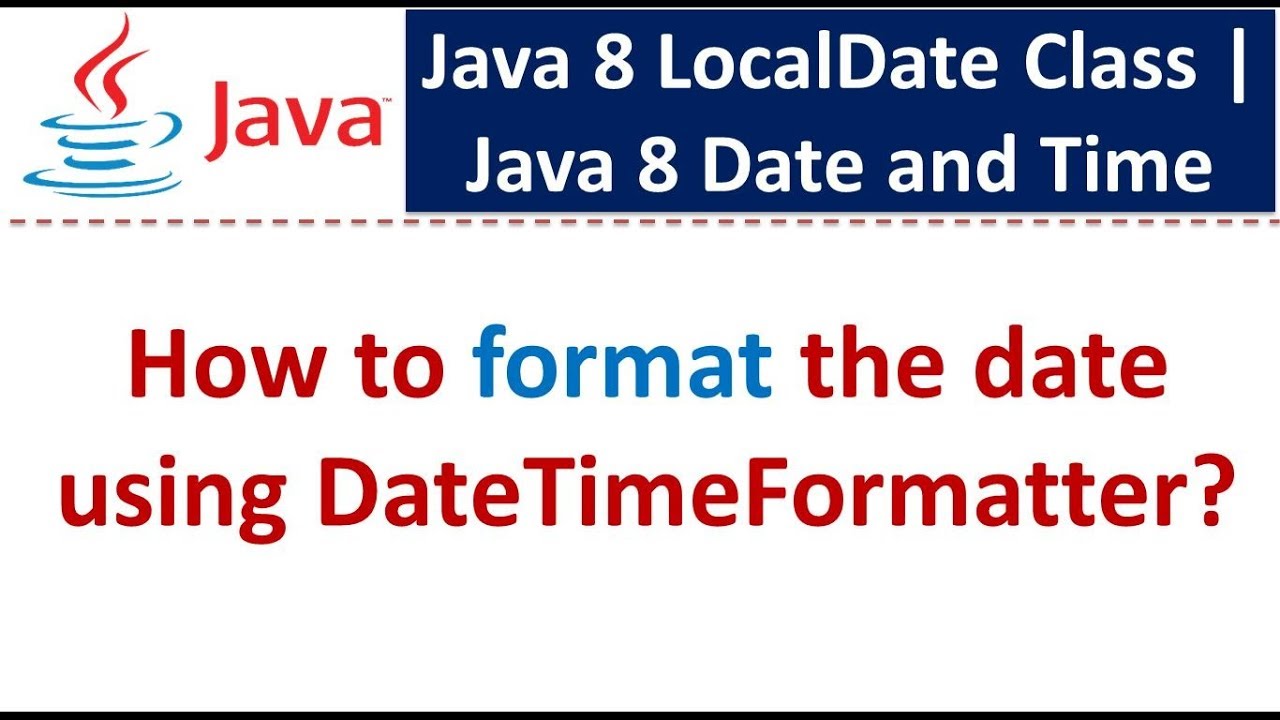 Datetimeformatter Format