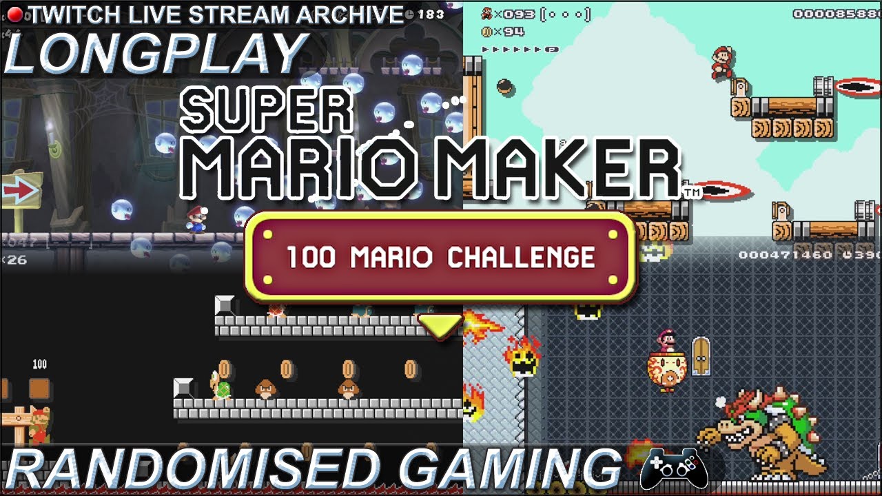 Super Mario Maker Wii U 100 Mario Challenge Expert Longplay Before