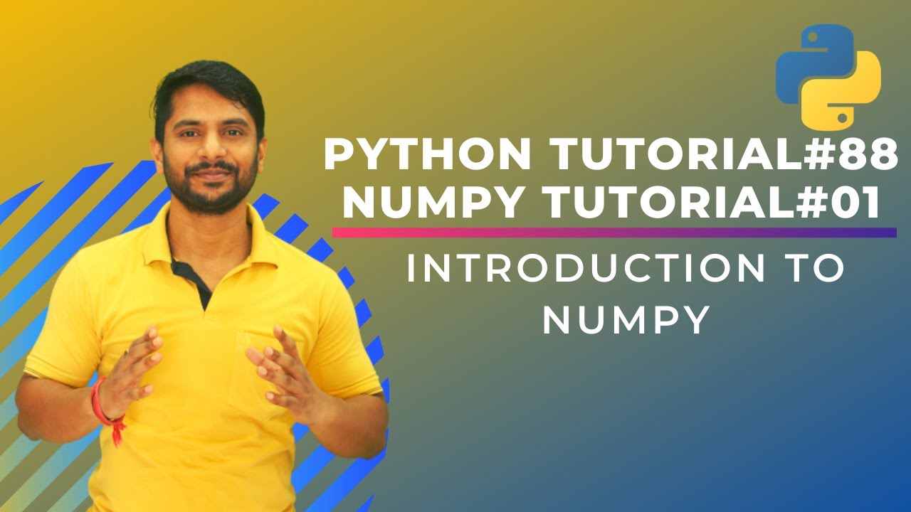 Python Numpy Introduction In Hindi Youtube