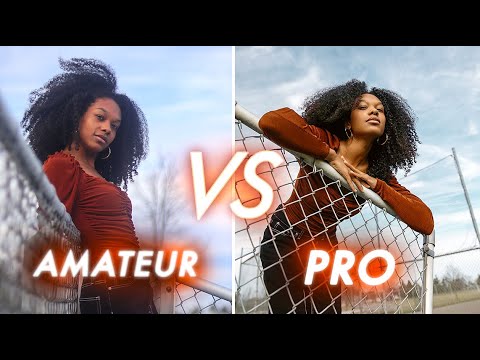 Amateur Vs Pro Photographer Youtube