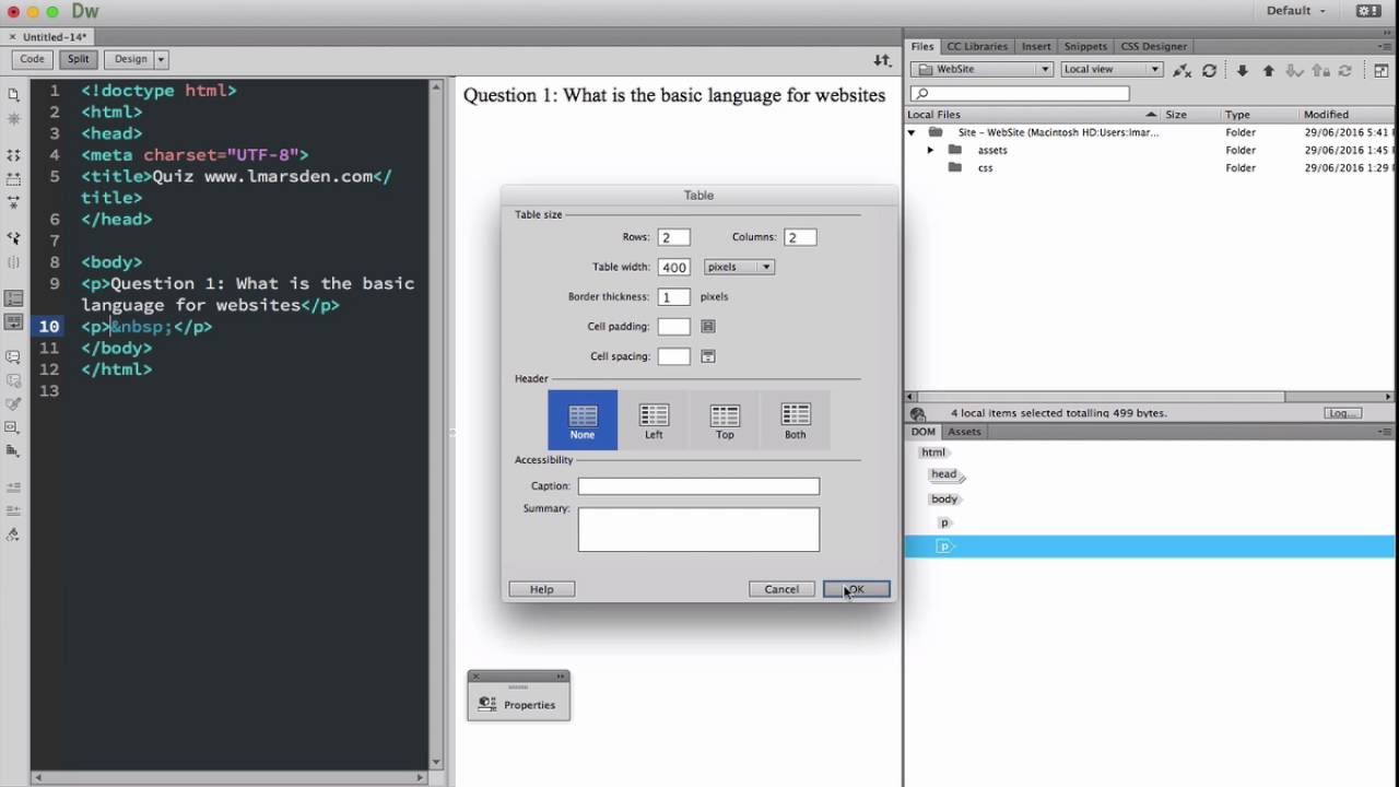 Javascript Quiz Making Tutorial Youtube